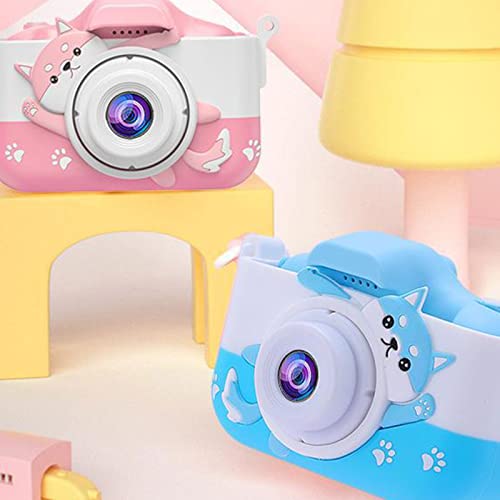 Ruiqas Camera Toy Dual Lens Selfie Camera 1080P HD Digital Video Camera with 32GB TF Card Birthday Gifts for