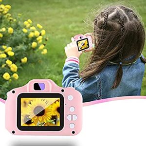 Ruiqas Camera Toy Dual Lens Selfie Camera 1080P HD Digital Video Camera with 32GB TF Card Birthday Gifts for