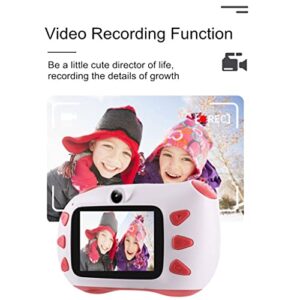 MEENE Cute Children's Photo Camera 2inch Display Kids Camera Toys for Kids Gift Video Camera Mini Screen (Color : White, Size : 16GB)