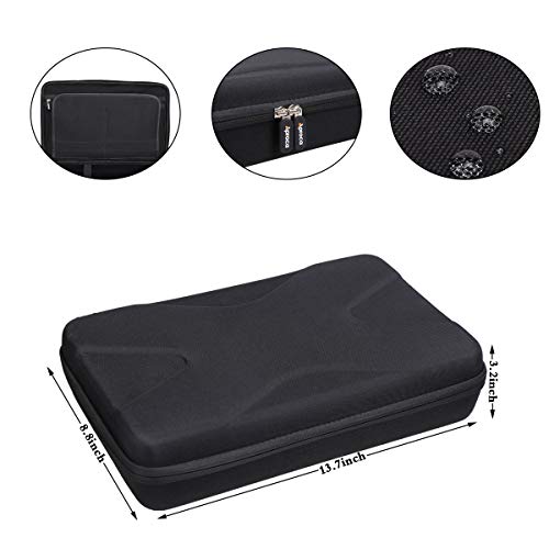 Aproca Hard Storage Travel Case for DR. J 12.5" Portable DVD CD Player 10.5" HD Swivel Screen