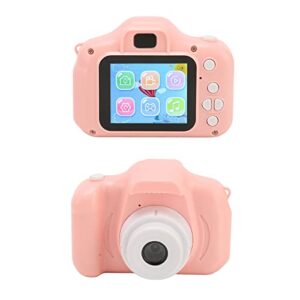 zerodis kids digital camera multi children camera mode filter front rear 8mp 1080p hd video cute toddler camera for girls boys pink kids digital camera small