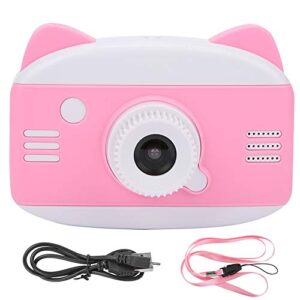 Worii Cartoon Digital Dv 3.5 Inch Children Camera Multiple Photo Sticker Mode Comfortable and Gentle Grip Fun Camera Specially Designed for Children