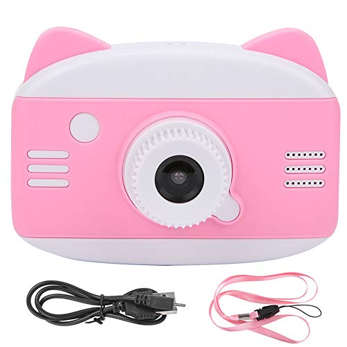 Worii Cartoon Digital Dv 3.5 Inch Children Camera Multiple Photo Sticker Mode Comfortable and Gentle Grip Fun Camera Specially Designed for Children