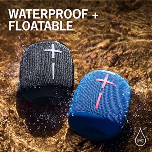 Ultimate Ears WONDERBOOM 3, Small Portable Wireless Bluetooth Speaker, Big Bass 360-Degree Sound for Outdoors, Waterproof, Dustproof IP67, Floatable, 131 ft Range - Active Black