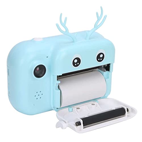 MEENE Children Print Camera Children Digital Camera 2.4 Inch IPS Screen HD 1080P Children Camera Instant Thermal Printer Camera