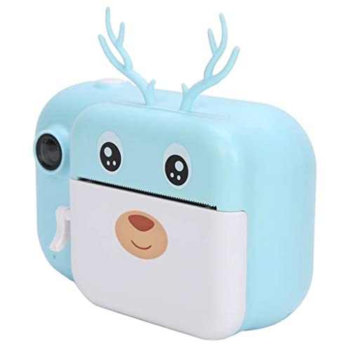 MEENE Children Print Camera Children Digital Camera 2.4 Inch IPS Screen HD 1080P Children Camera Instant Thermal Printer Camera