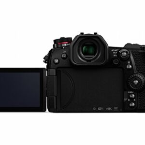 Panasonic LUMIX G9 4K Digital Camera, (DC-G9KBODY) (Black)