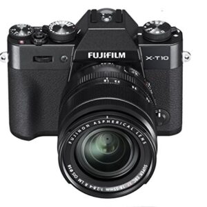 Fujifilm X-T10 Black Mirrorless Digital Camera Kit with XF 18-55mm F2.8-4.0 R LM OIS Lens - International Version