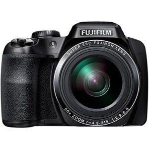 fujifilm 16.2mp digital camera with 50x optical zoom, black