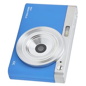 Jeanoko Portable Camera, 16X Zoom 50MP Pixels AF Autofocus Digital Camera ABS Metal for Shooting(Blue)