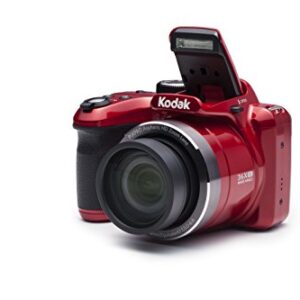 Kodak 16 Astro Zoom AZ365 with 3" LCD, Red (AZ365-RD)