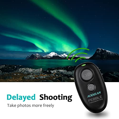 AODELAN Wireless Shutter Release Remote Control for Nikon D750, D5300, D5600, D7200, D7500, Z6, Z7, Z9, D800, D850, Coolpix P1000