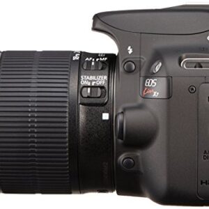 Canon DSLR Camera EOS Kiss X7 with EF-S18-55mm and EF-S55-250mm - International Version (No Warranty)