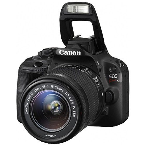 Canon DSLR Camera EOS Kiss X7 with EF-S18-55mm and EF-S55-250mm - International Version (No Warranty)