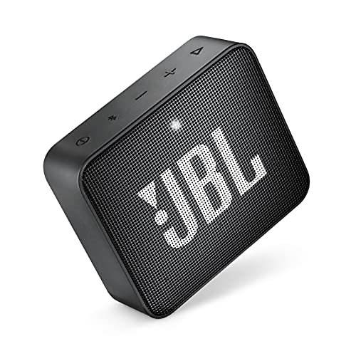 JBL Tune 510BT: Wireless On-Ear Headphones with Purebass Sound - Black & GO2 - Waterproof Ultra-Portable Bluetooth Speaker - Black