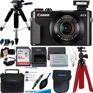 powershot g7 x mark ii 20.1mp 4.2x optical zoom digital camera + expo premium accessories bundle – international version (no warranty) (renewed)