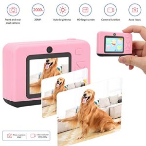 Small Camera, IPS Screen Mini 20MP Children Camera for Taking Photos for Recording Videos(Pink)