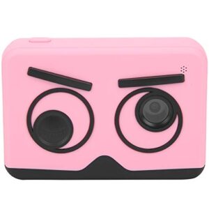 kids camera, 2.0 inch ips color screen children digital camera cute handheld video recording camera mini cartoon camera toy,festival gift birthday present for kids (pink)