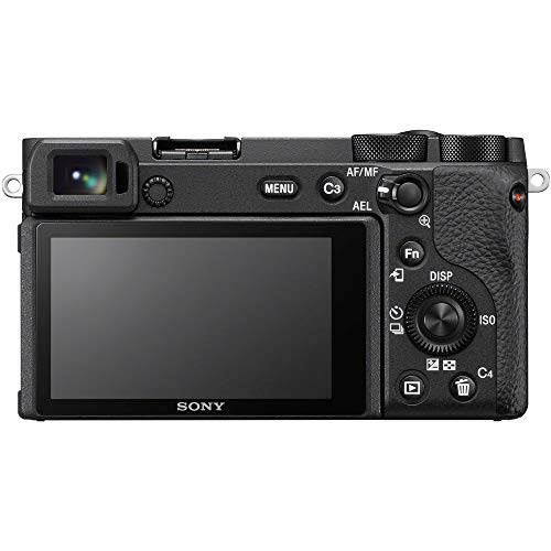 Sony Alpha a6600 Mirrorless Digital Camera 24.2MP 4K with 18-135mm Lens + 32GB Memory Card, Sturdy Equipment Carrying Case, Spider Tripod, Software Kit and More