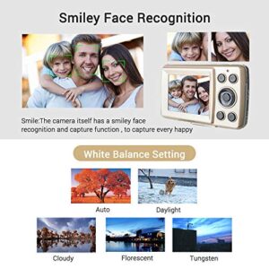 PENCHEN HD 1080P Kids Camera Caoer 16MP 16X Digitalwith 1.77 Inch LCD Sn