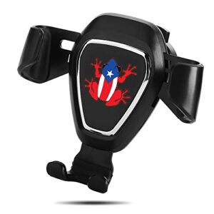 hangoo puerto rico coqui car mount phone holder automatic locking universal air vent gps cell phone holder for puerto rico car accessories