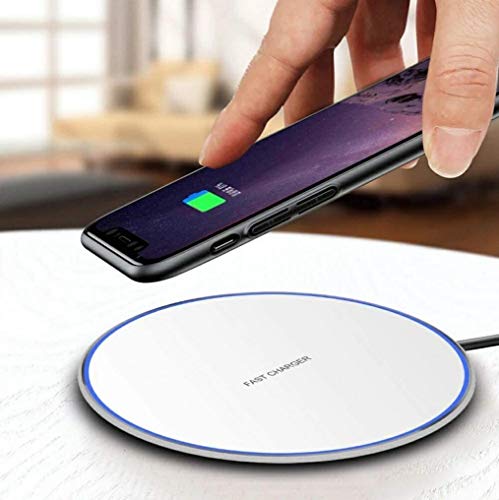 PHONIL 15W Wireless Charger Fast Charging Pad Slim for Galaxy Z Flip 3 and Z Fold 3 5G Phones, Quick Charge White Compatible with Samsung Galaxy Z Flip3 5G and Z Fold3 5G Models, PH-PH20862W4E-60