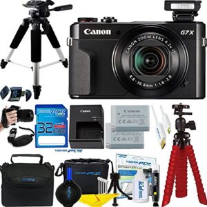 canon powershot g7 x mark ii 20.1mp 4.2x optical zoom digital camera + accessories bundle – international version (renewed)