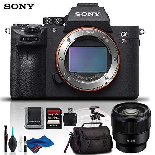 Sony Alpha a7R III Mirrorless Digital Camera with 85mm Lens - Deluxe Kit