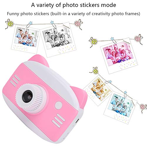 EBTOOLS 3.5 Inch IPS Screen Cute Camera for Children, 1080P HD Digital Cameras Video Recorder Mini Cartoon Digital DV