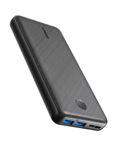 anker portable charger, 325 power bank (powercore essential 20k) 20000mah battery pack with usb-c (recharge only) and poweriq technology for iphone, samsung galaxy, and more