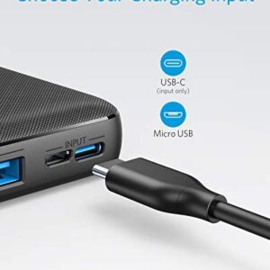 Anker Portable Charger, 325 Power Bank (PowerCore Essential 20K) 20000mAh Battery Pack with USB-C (Recharge Only) and PowerIQ Technology for iPhone, Samsung Galaxy, and More