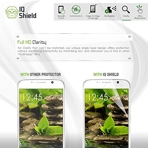 IQShield Screen Protector Compatible with Apple iPod Touch (7th Gen, 2019) LiquidSkin Anti-Bubble Clear Film