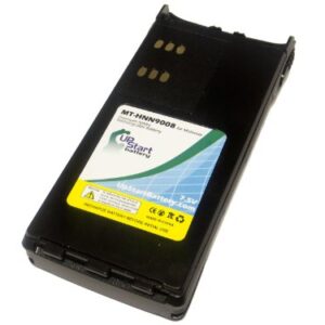 Replacement for Motorola HNN9009A Battery - Compatible with Motorola HNN9008A Two-Way Radio Battery (1300mAh 7.5V NI-MH)