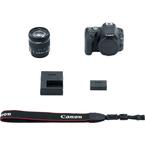 Al's Variety- Canon EOS 250D (Rebel SL3) DSLR Camera with 18-55mm f/4-5.6 is STM Zoom Lens + 64GB Memory + Lenses, Filters, Case,Tripod, and More(30pc Bundle) (Renewed)