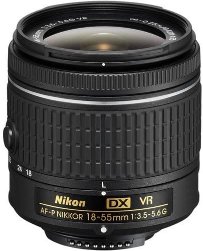 Nikon D5600 DSLR Camera with AF-P DX NIKKOR 18-55mm f/3.5-5.6G VR + AF-P DX NIKKOR 70-300mm f/4.5-6.3G ED + 500mm Preset Lens and Basic Travel Kit (Renewed)