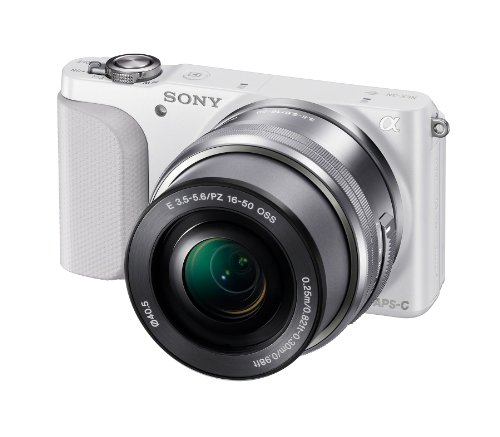 Sony NEX-3NL/W Mirrorless Digital Camera Kit (White)