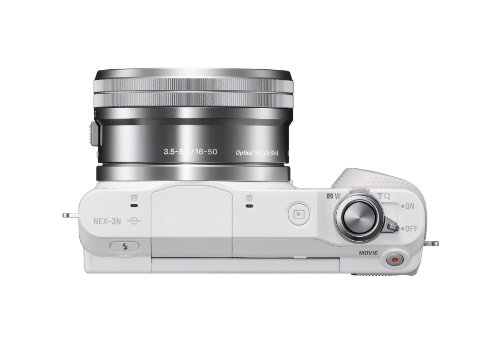 Sony NEX-3NL/W Mirrorless Digital Camera Kit (White)