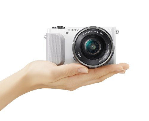 Sony NEX-3NL/W Mirrorless Digital Camera Kit (White)