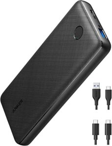 anker portable charger, usb-c power bank 20000mah with 20w power delivery, 525 power bank (powercore essential 20k pd) for phone 13/13 pro / 13 pro max/12/12 pro, samsung, ipad pro, and more