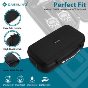 caseling Hard Case Fits Midland GMRS 2-Way walkie Talkie. - Devices are NOT Included