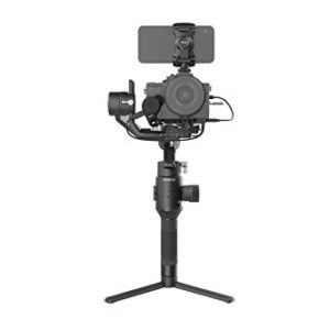 DJI Ronin-SC Pro Combo - Camera Stabilizer 3-Axis Gimbal Handheld for Mirrorless Cameras up to 4.4 lbs / 2kg Payload for Sony Panasonic Lumix Nikon Canon with Focus Wheel, Black