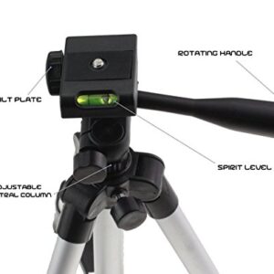 Navitech Lightweight Aluminium Tripod Compatible with The Leica TL2