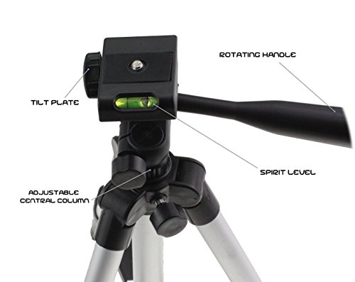 Navitech Lightweight Aluminium Tripod Compatible with The Leica TL2