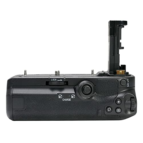 BG-R10 Vertical Camera Battery Grip for Canon EOS R5, EOS R6,R6 Mark II Camera,Holds 2 E6 Rechargeable Lithium-ion Batteries