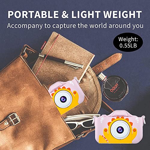 Digital Cameras for Kids Compact Waterproof Action Camera Ultra HD Video, 20MP Frame Grabs, Image Sensor, Live Streaming, Stabilization，Digital Camera Full HD Video Camera (Color : B)