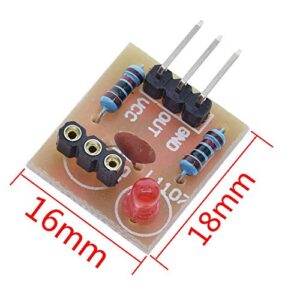 Acxico 2Sets Laser Sensor Module For Arduino AVR(KY-008 Laser Transmitter +Laser Receiver Sensor Module Non-modulator Tube)