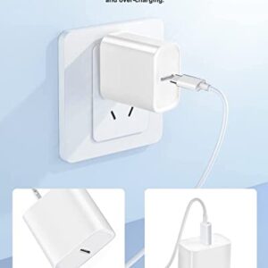 iPhone 14 Fast Charger Block [2 Pack] Cube 20W USB C Wall Charger PD Charger Fast iPhone Charging Type C Wall Charger Plug Adapter Box Brick for iPhone 13/13 Mini/13 Pro Max/12/11/SE/XR/iPad Pro/Mini