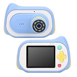 Outdoor Accessories Plastic Blue 2 in 1 Electron Microscope 2 Inch Eye Protection Screen High Definition Mini Children Digital Camera Toy