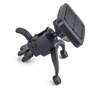 dockem ventpro magno mount 3.0 series: magnetic car mount for vents with custom metal plates, magnet head, and swivel ball socket