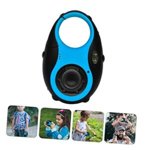 HONMEET Teens Blue Kids Lanyard Hanging Digital Screen Beginners with Mp Girls Portable Shockproof Video Rechargeable Toddler Camera Children for or Inch and Photography Recorder